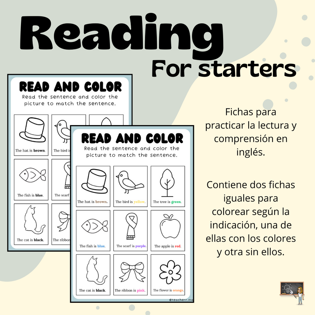 READ AND COLOUR
