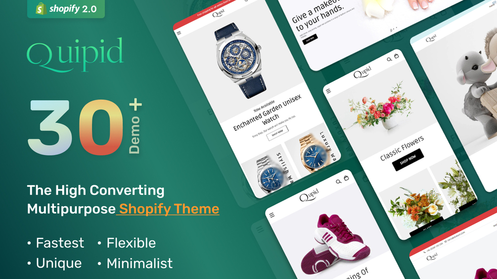 Qupid - Next-gen Multipurpose Shopify theme 2.0