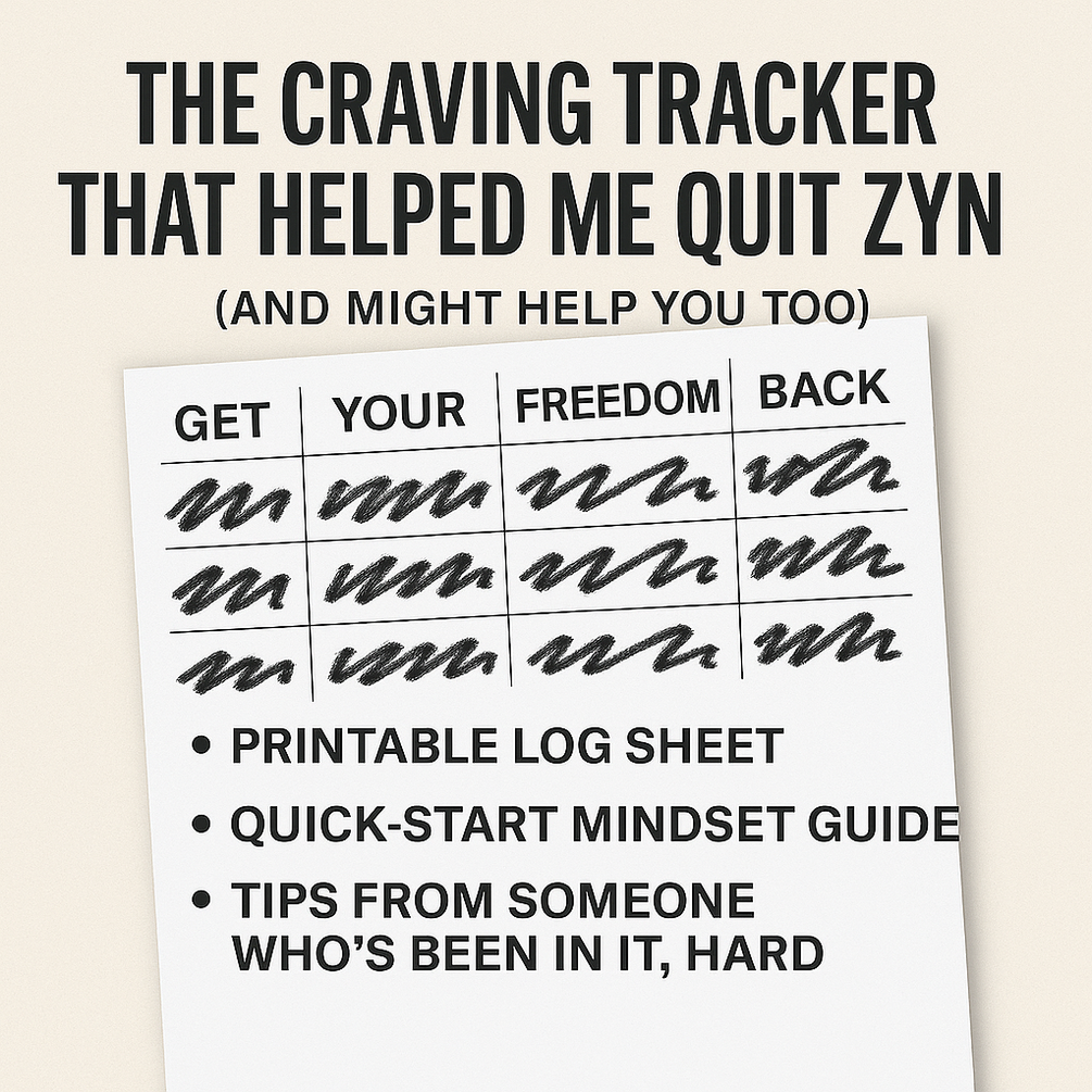 The Tracker That Helped Me Quit ZYN (and Can Help You Quit Whatever)