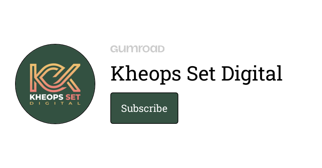 Kheops Set Digital