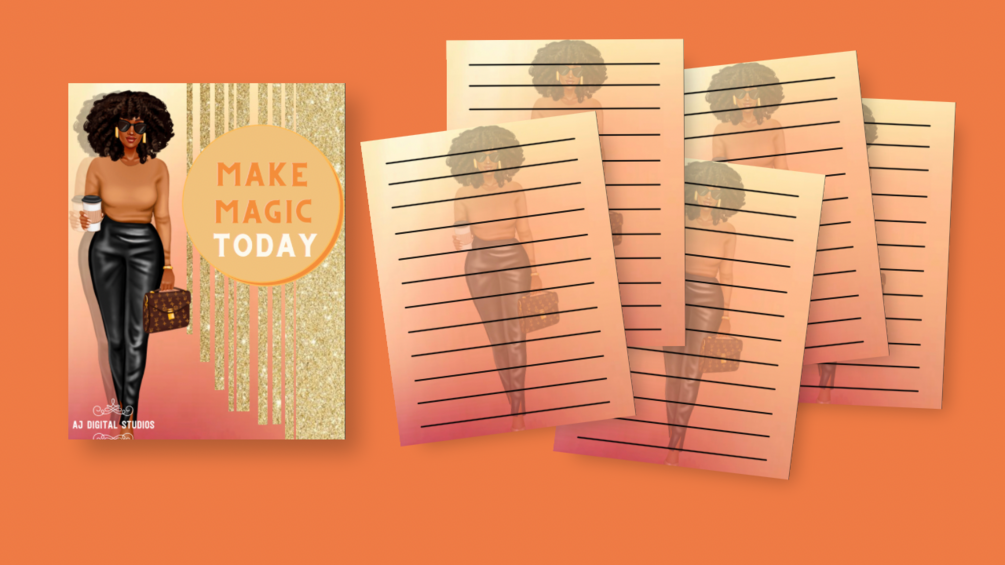 Make Magic Today Notebook