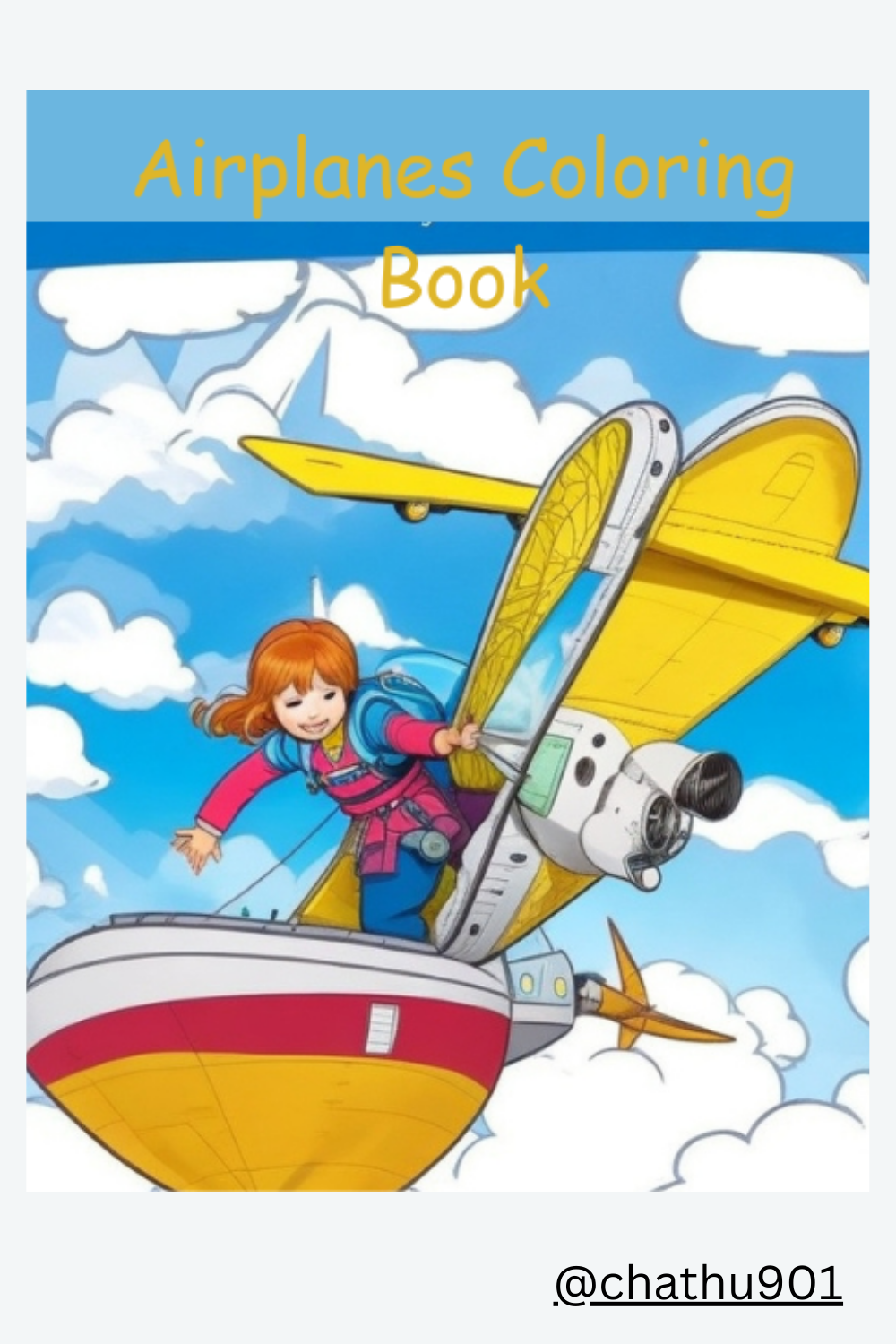 🚀 ️ Take Flight with 'Airplanes Coloring Pages'! 🌟🎨 - Amy Chathu