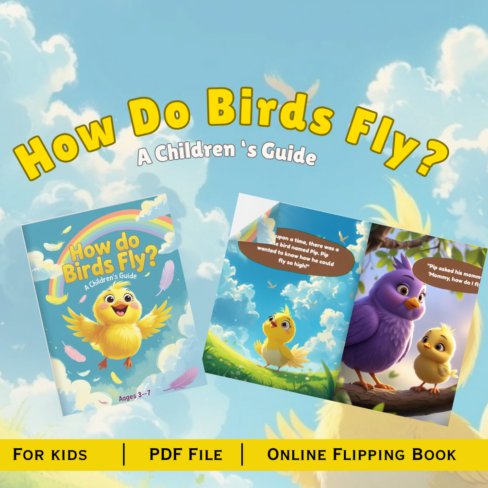 How do Birds Fly? Kids Story Book
