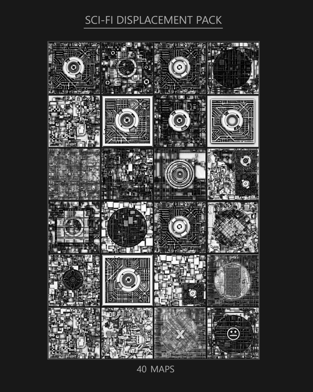 Sci-Fi Displacement Pack