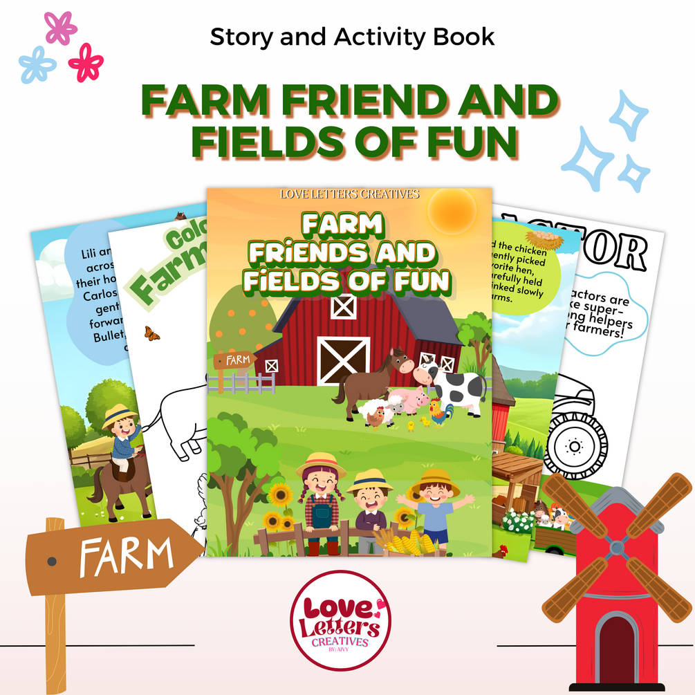 Farm Friends and Fields of Fun - Activity Storybook