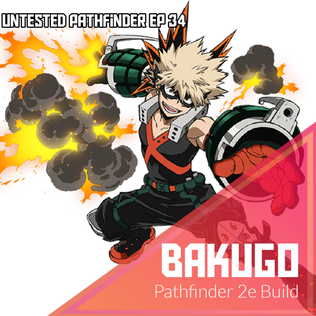 Bakugo Character Sheets