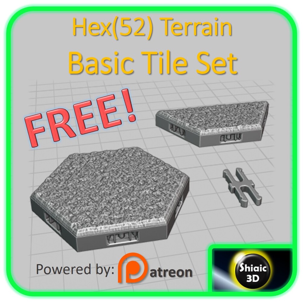 (FREE) Hex(52) - Basic Tile Set