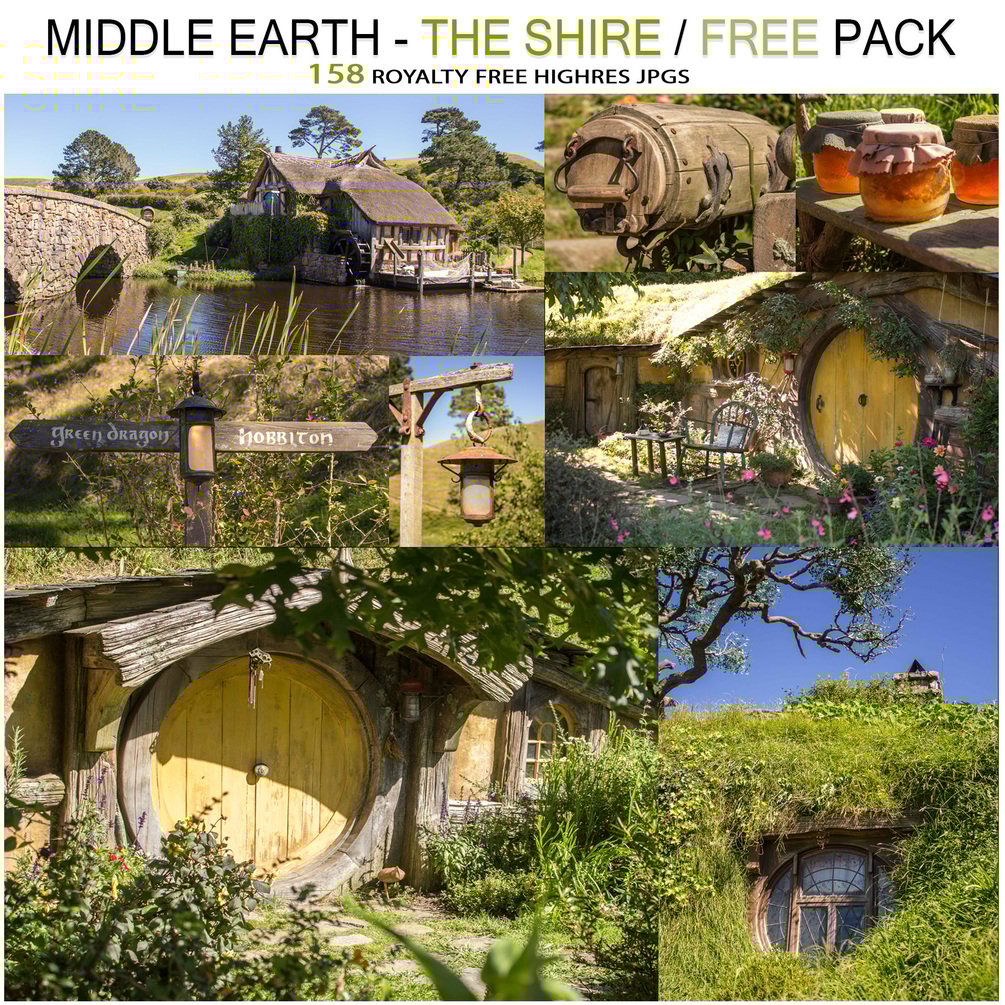 Middle Earth - Shire - Photopack