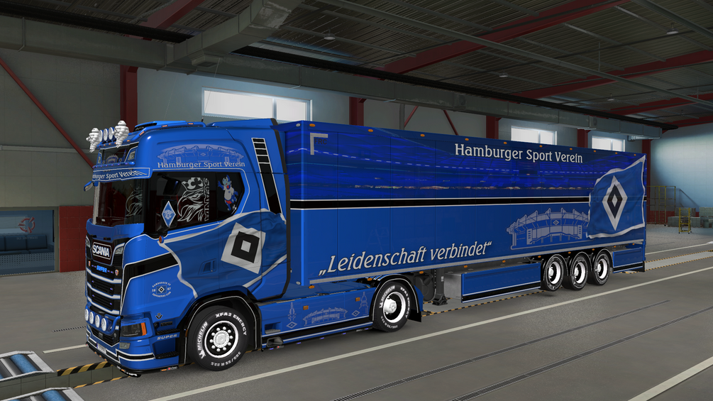Scania S 2016 & Box Trailer - HSV