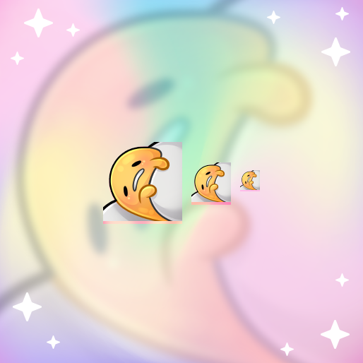 Gudetama Sleepy - Pre-Made Twitch Emote Digital Download