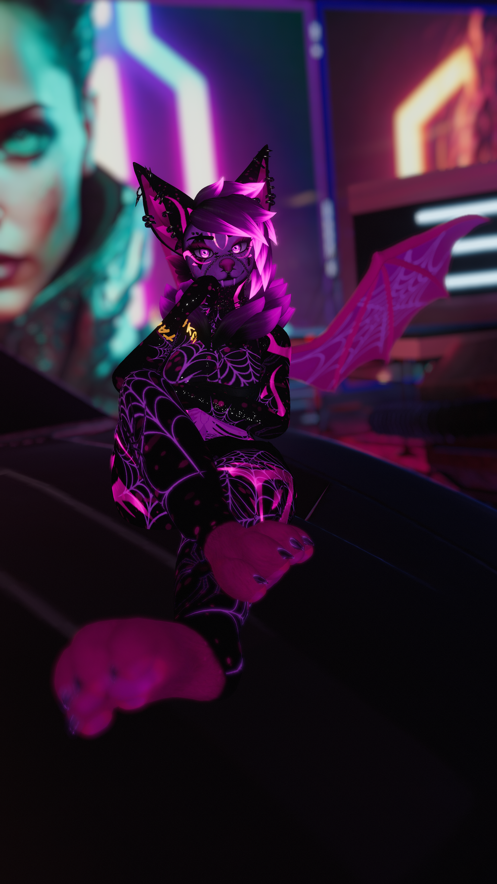 Spider Clown Texture (Echo Bat)