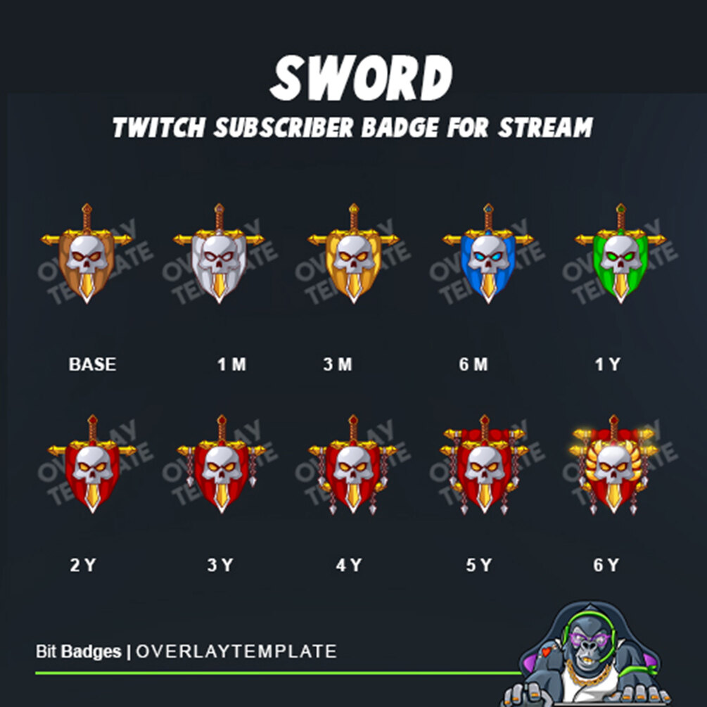 Sword – Bit Badges