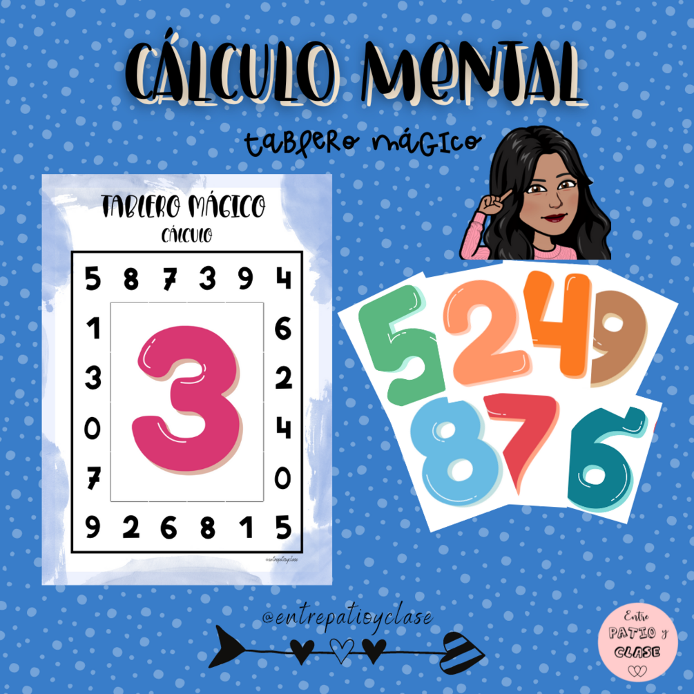 Tablero cálculo mágico