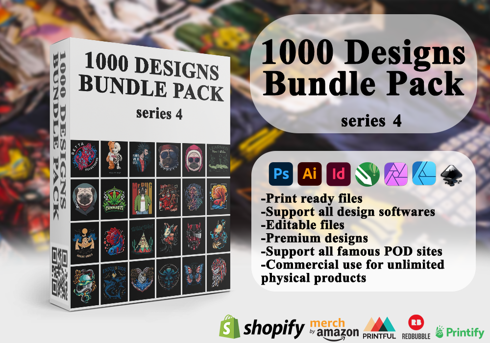 1000 Designs Bundle Series Pack 4