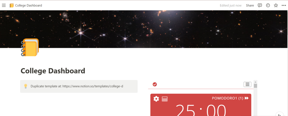 College Dashboard (Super-easy!)