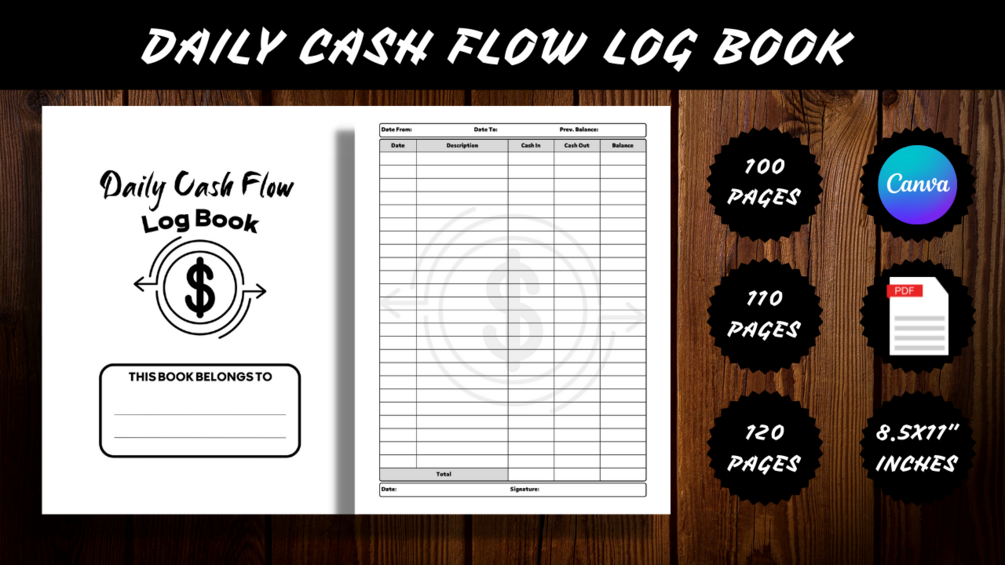 Daily Cash Flow Log Book (copy)