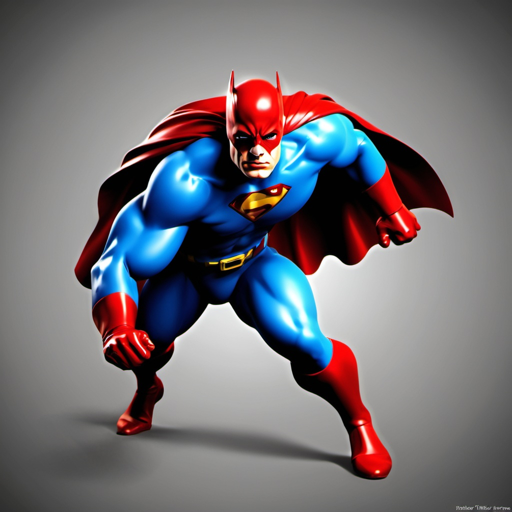 Superhero Team Illustration