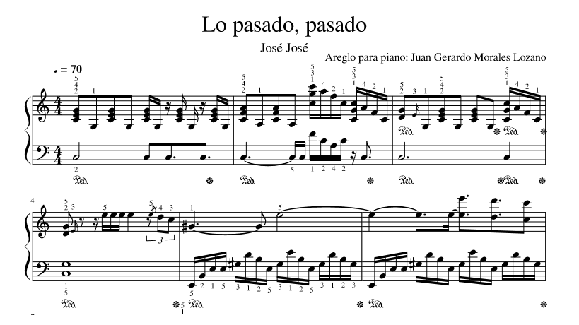 Lo pasado, pasado - José José