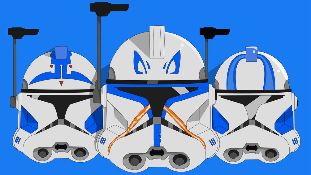 helmet rex,echo and fives