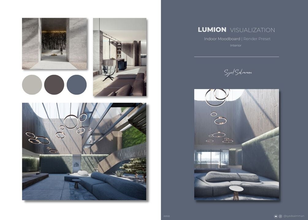Lumion Visualization | Indoor Preset Pack 06