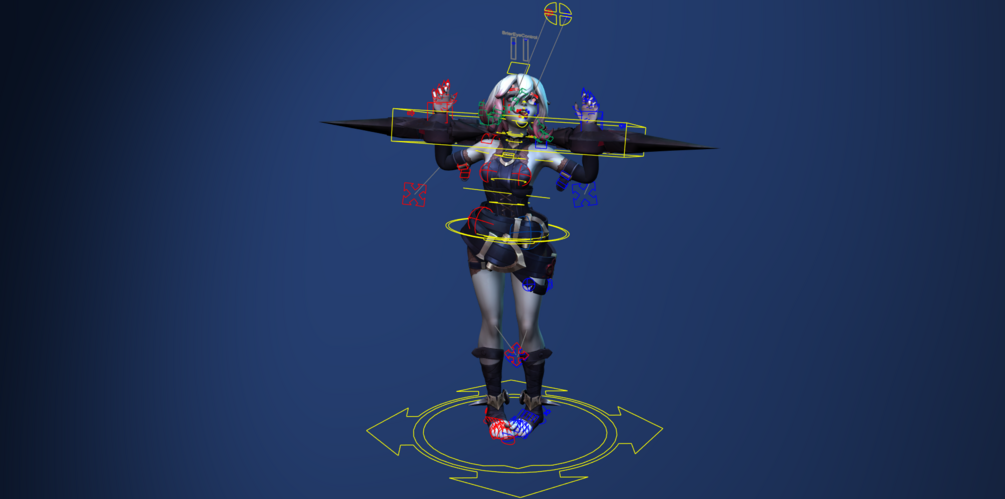 League of Legends Briar Maya Rig