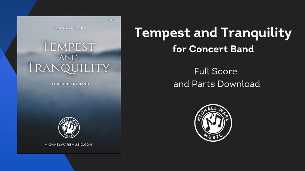Tempest and Tranquility (Full Score and Parts Download)
