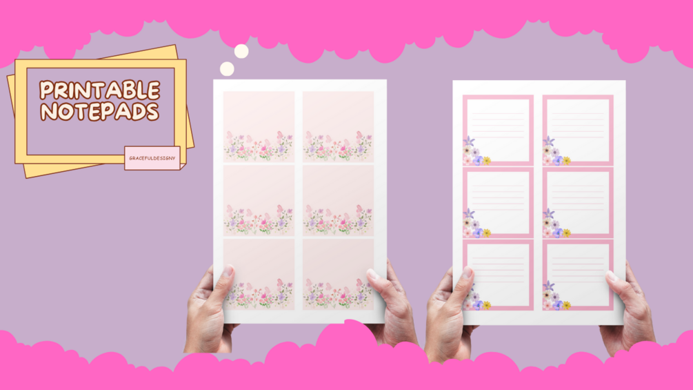Notepads template