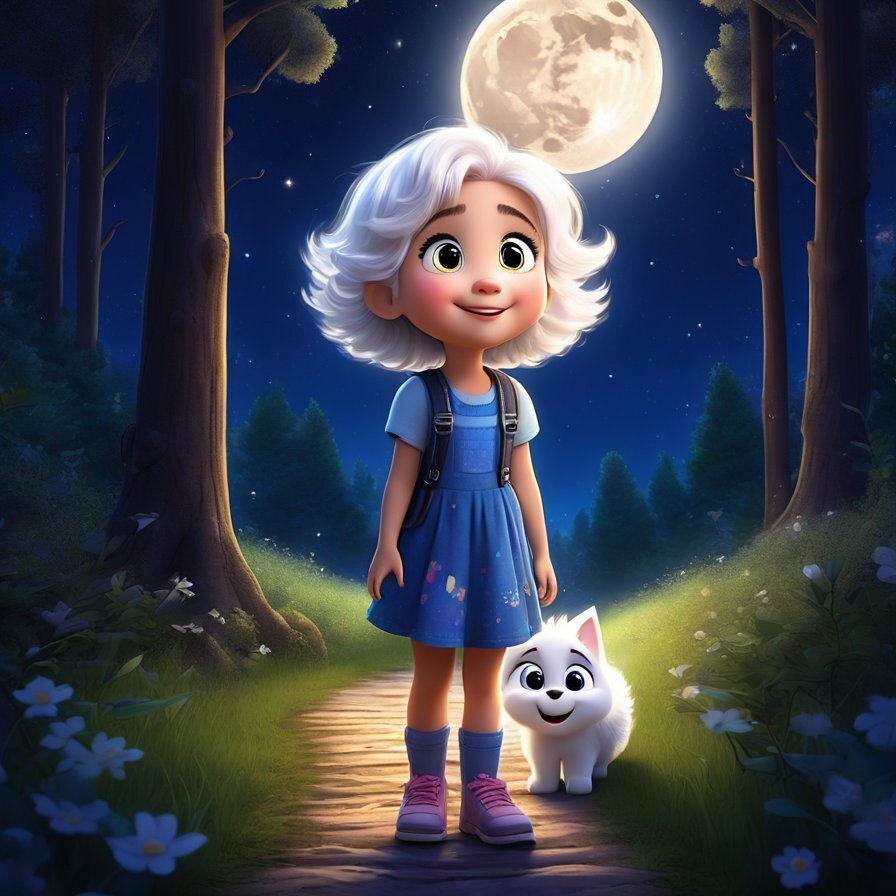 Moonlight Dreams-story for kids