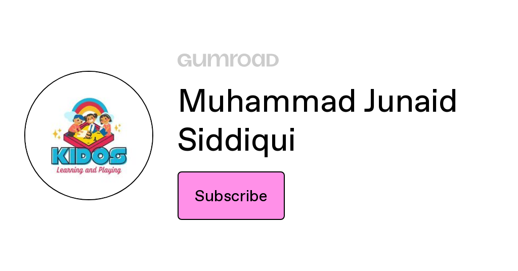 Muhammad Junaid Siddiqui