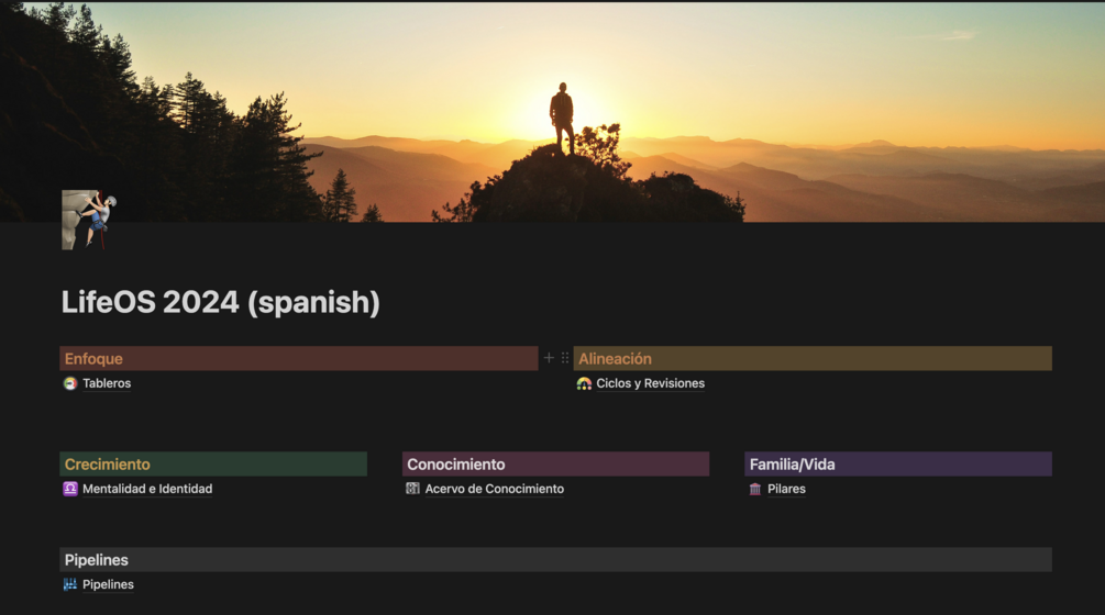 LifeOS 2024 en español