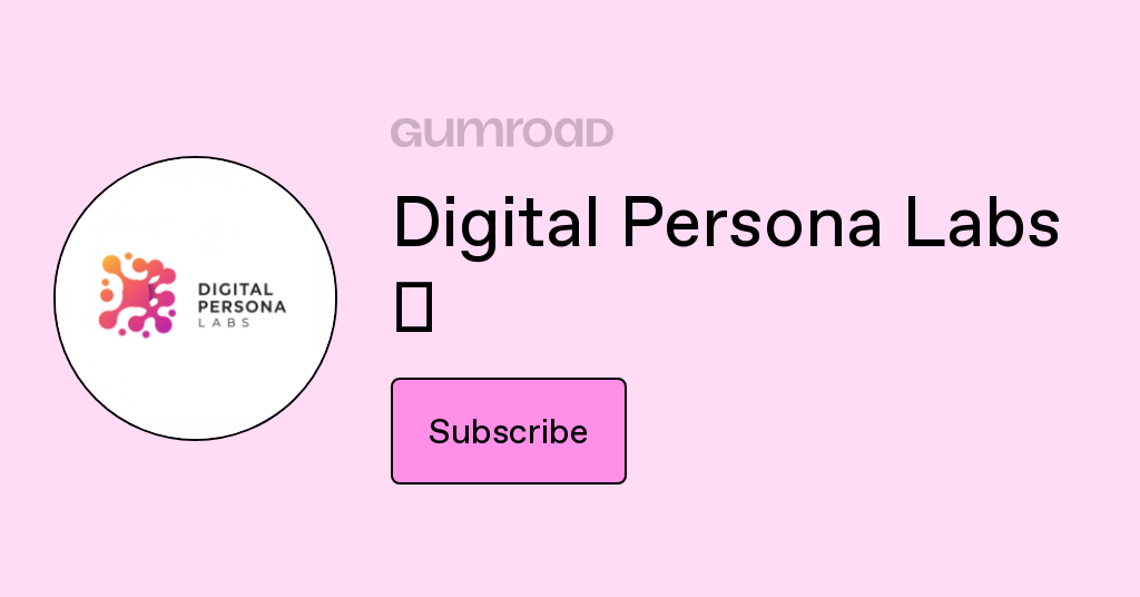 Digital Persona Labs ⛓️