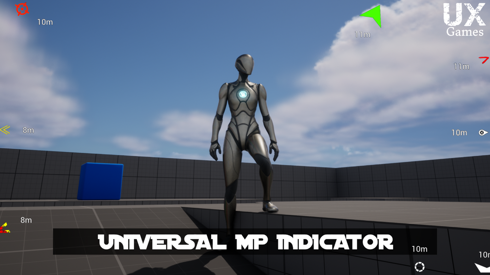 Universal MP Indicator Plugin Unreal Engine