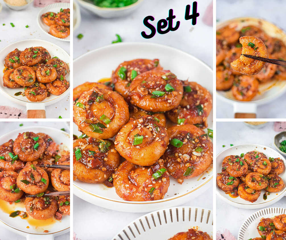 Potato Button Noodles Set - 4