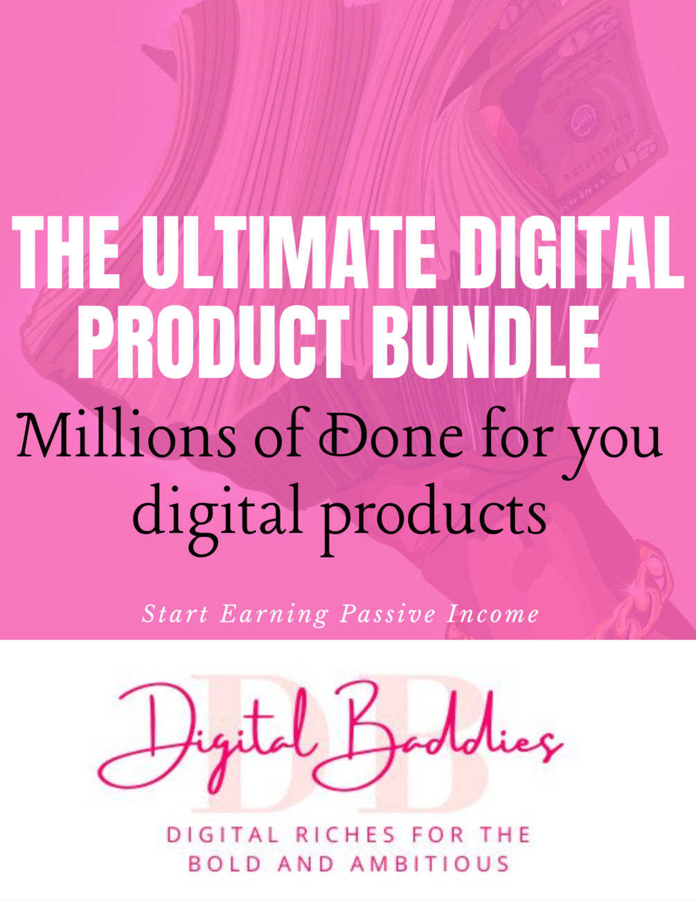 Digital Product Bundle Perfect for Passive Income, Offering Millions of ...