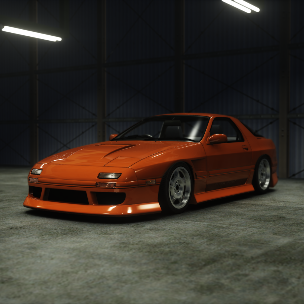 BN Sports Type 2 RX7 FC Bodykit (fits GT7 base)