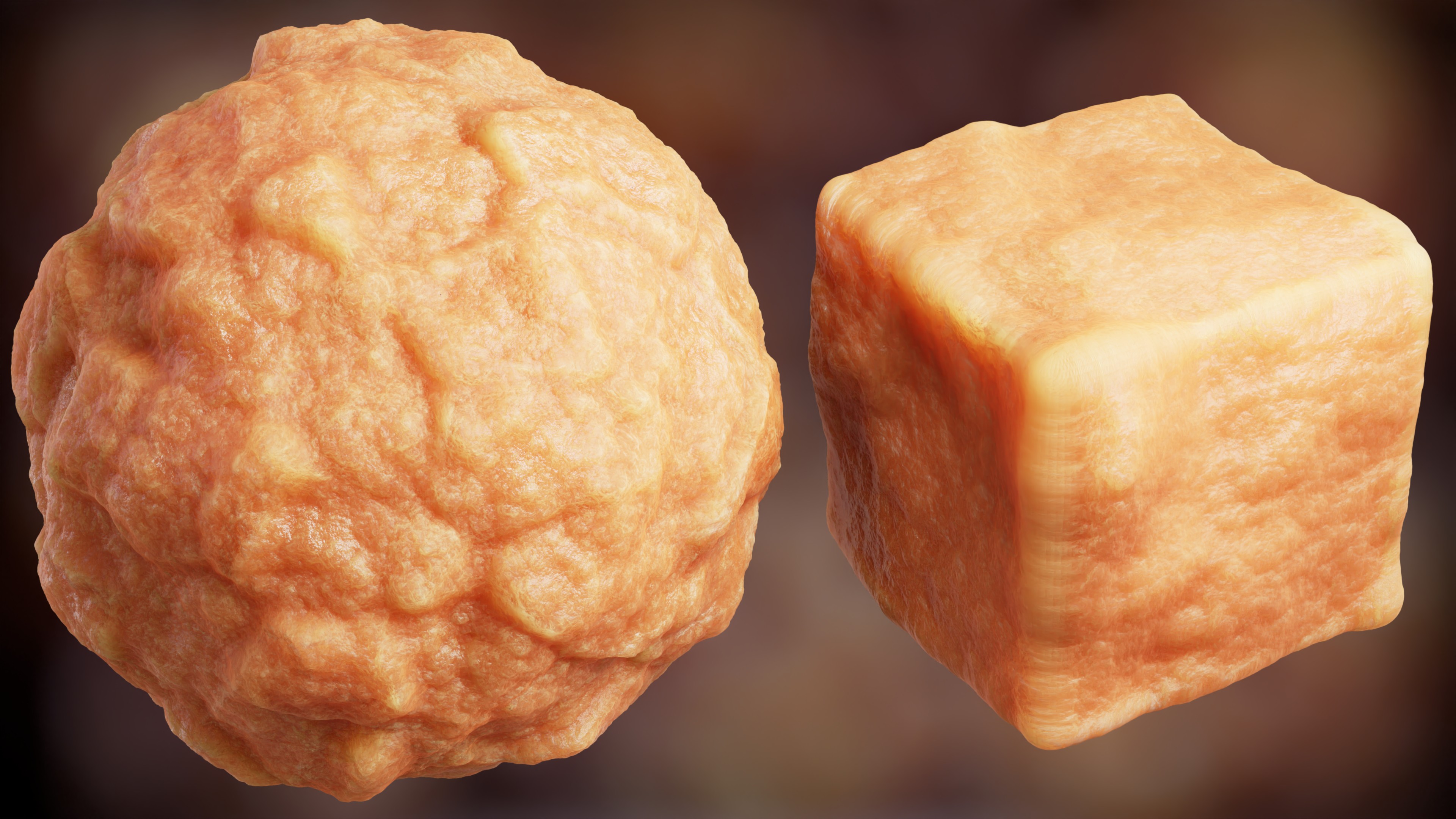 Procedural Dried Fruit/Candied Ginger (Blender Tutorial) - Ryan King Art