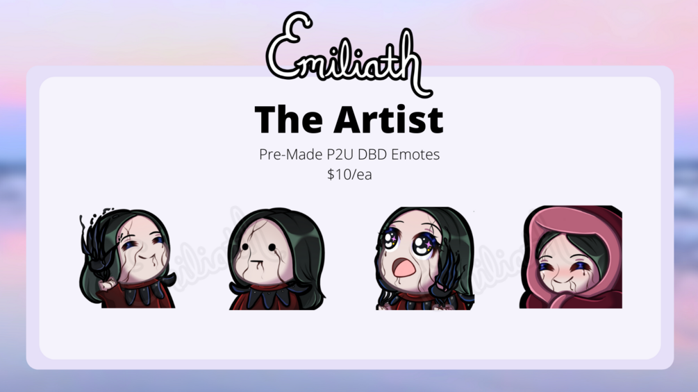 P2U: DBD Artist Emotes
