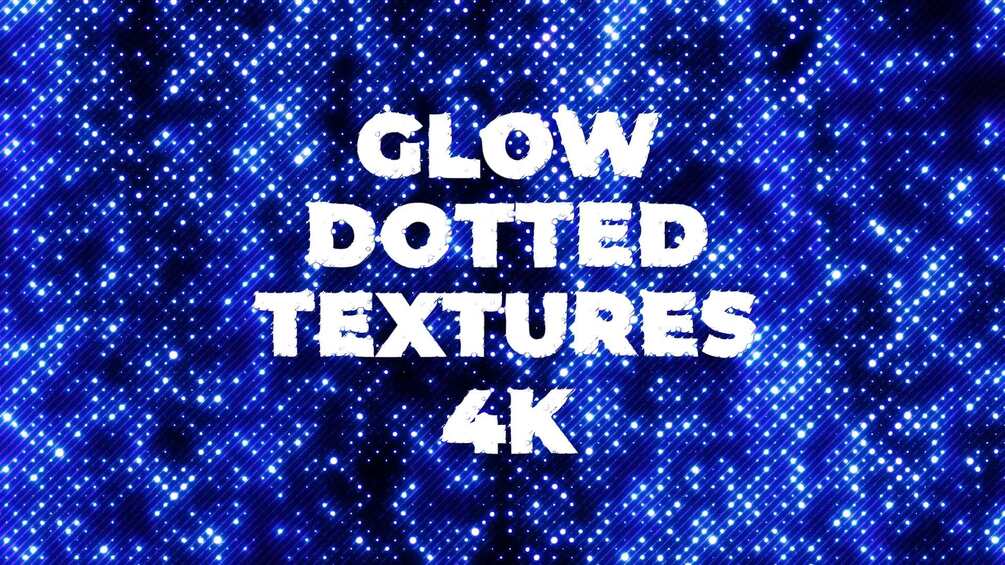 4K Glow Dotted Textures