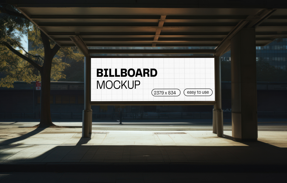 Urban Commercial Billboard Mockup / #352