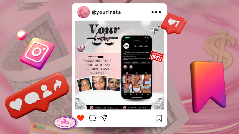 Business Promo Flyer Instagram Post + Story Bundle