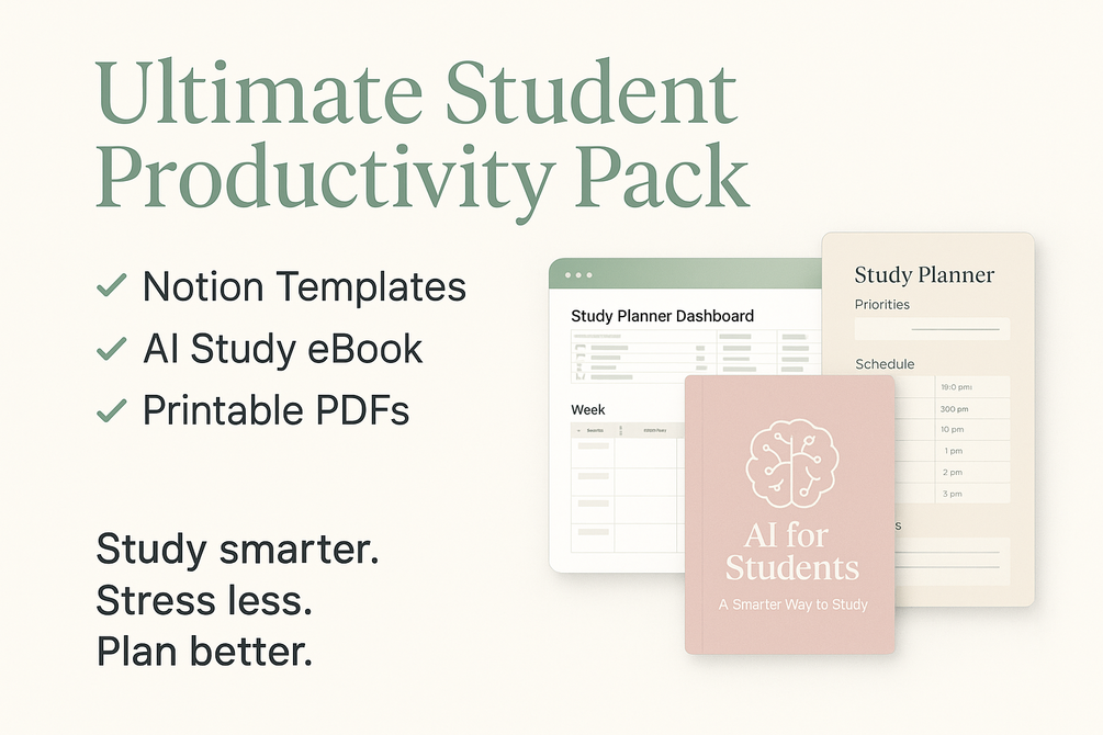 Ultimate Student Productivity Pack