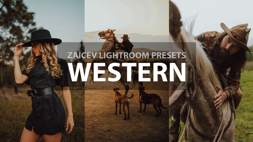 "WESTERN" Пресет для Adobe Lightroom by @olegzaicev