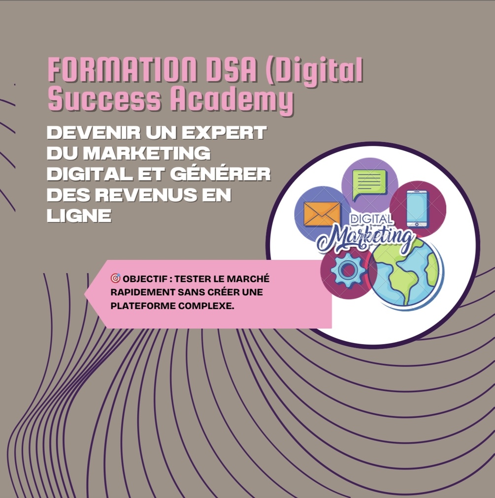 Formation DSA ( Digital Success Academy)
