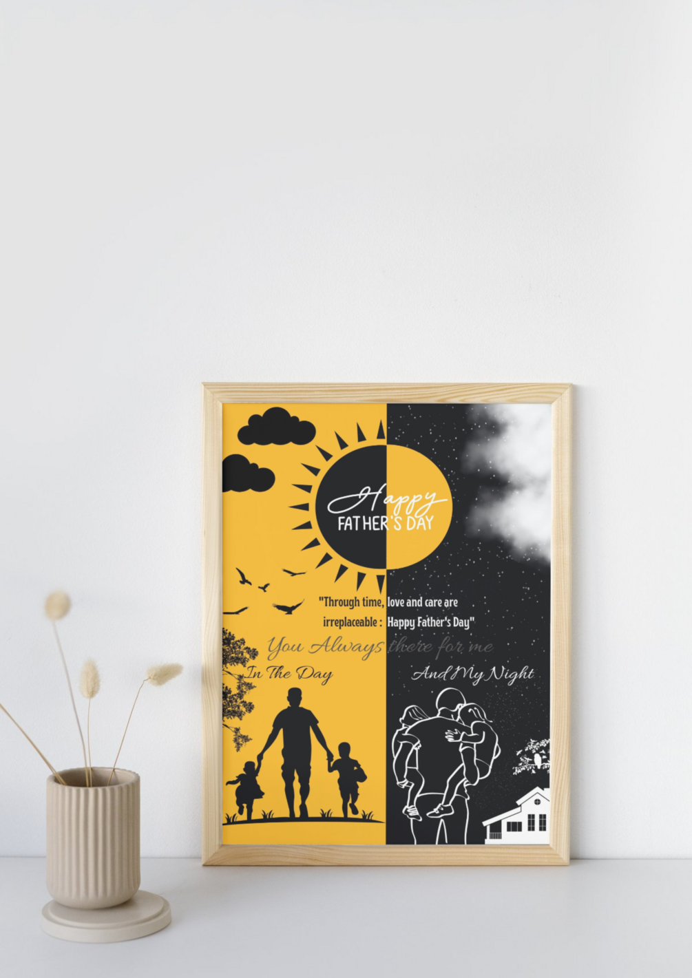 Happy Father's Day Digital Poster