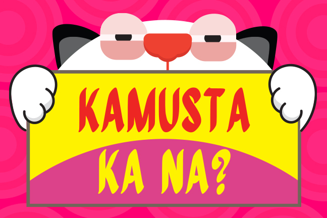 Kamusta ka na Post card for Kababayan, Friends, Family Members