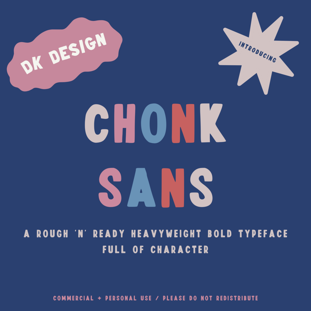 Chonk Sans Font