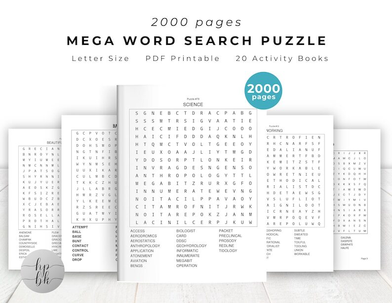 🔎🧩 Word Search Puzzle Pack for Kids – Fun, Focused & Educational!
