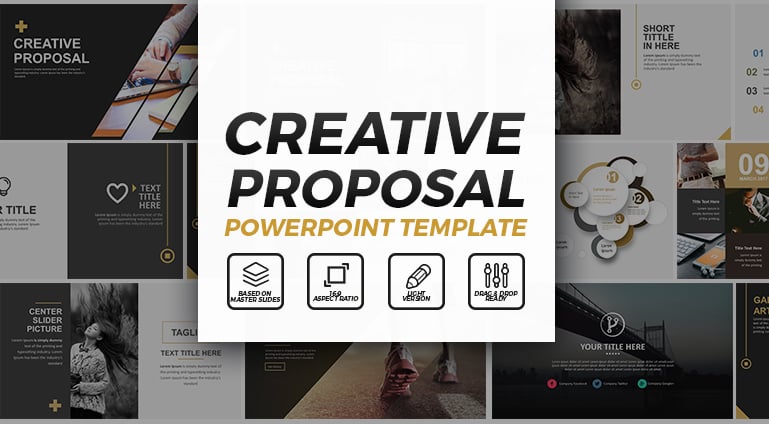 Creative Proposal Powerpoint Template - Free