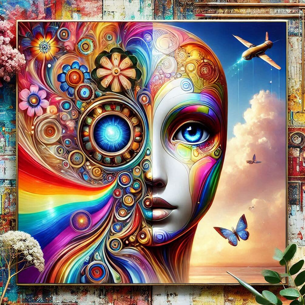 Vibrant and Eye-Catching AI-Generated Fan-Art Movie Illustration