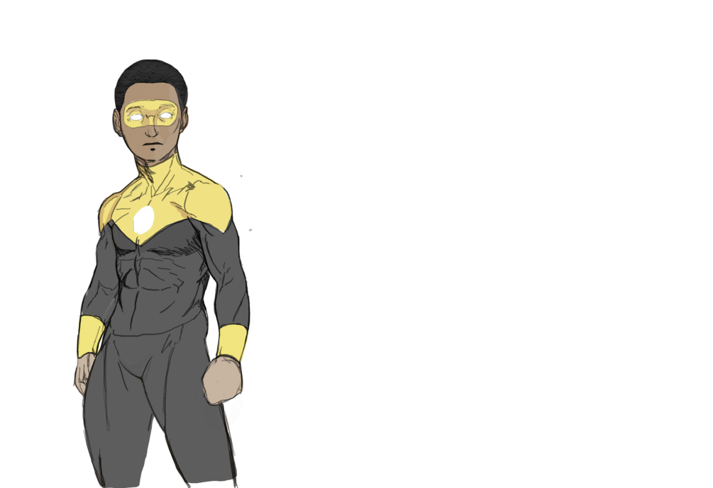 Test Character design print